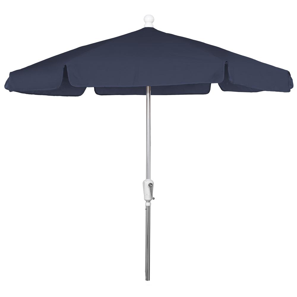 FiberBuilt 7.5-ft Wind Resistant Garden Umbrella for Patios - Walmart ...