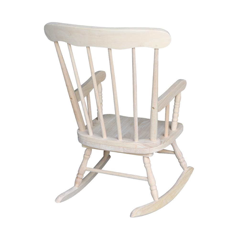 International Concepts Indoor Wood Kids Rocker in Unfinished - Walmart.com