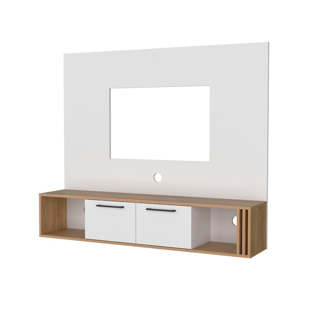Fm Furniture Lesslie Entertainment Center Multistorage and Cable ...